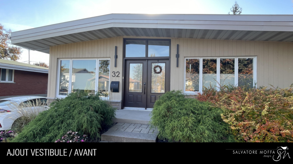 Vestibule à Boucherville | Salvatore Moffa Designs Plan maison perso